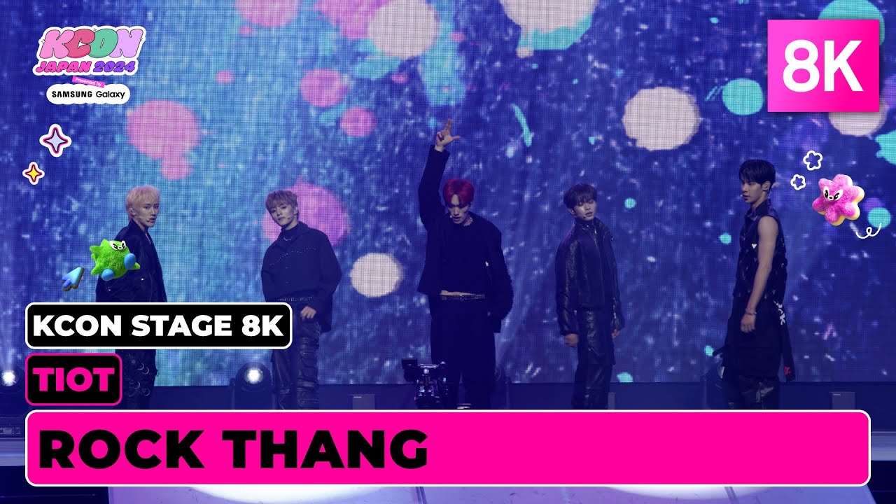 [8K] TIOT (티아이오티) - ROCK THANG | KCON STAGE FULL CAM | KCON JAPAN 2024 ...