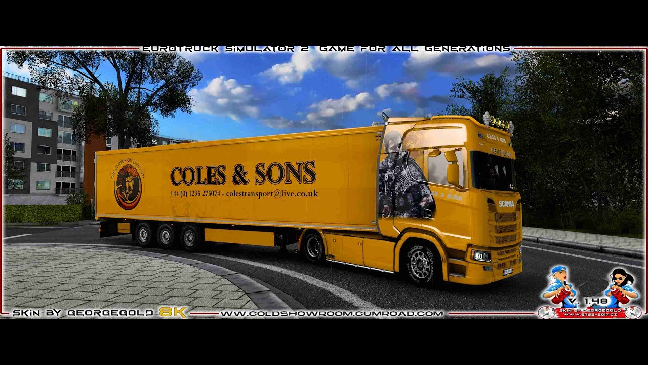 Combo Scania S NG Coles & Sons Centurion - YouTube