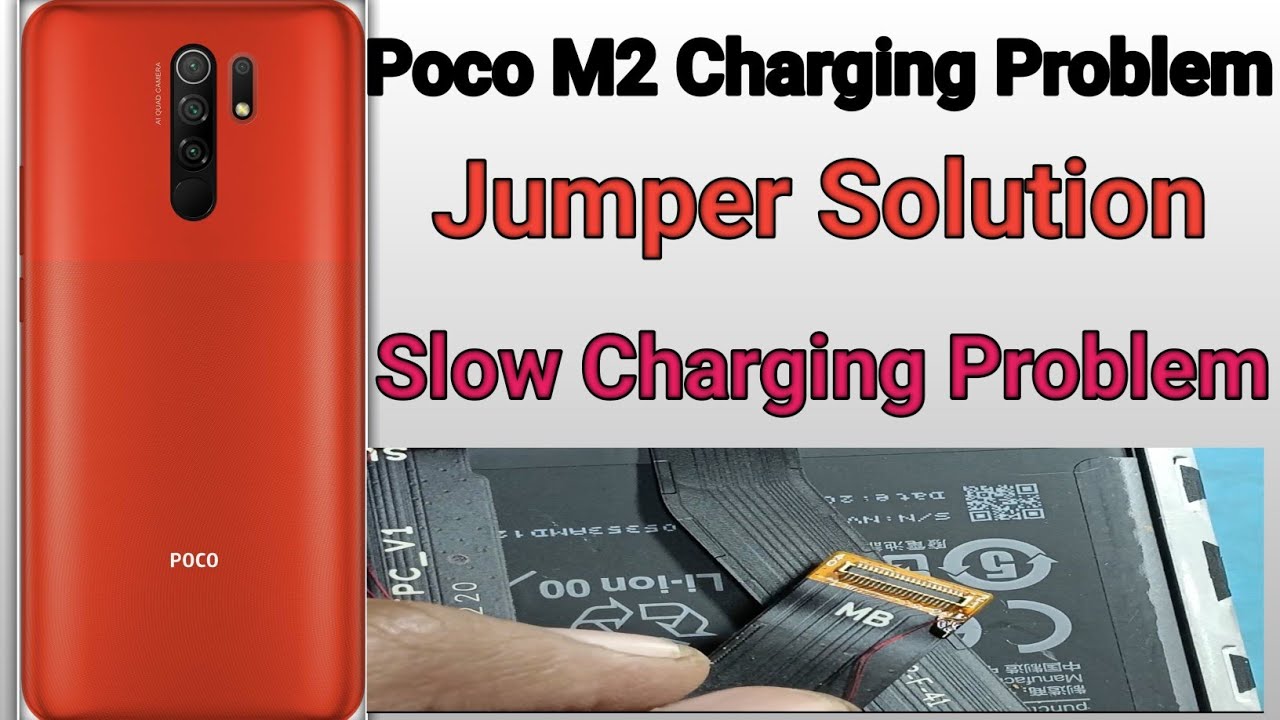 Poco M2 Charging problem solution || Poco M2 fake charging problem ...