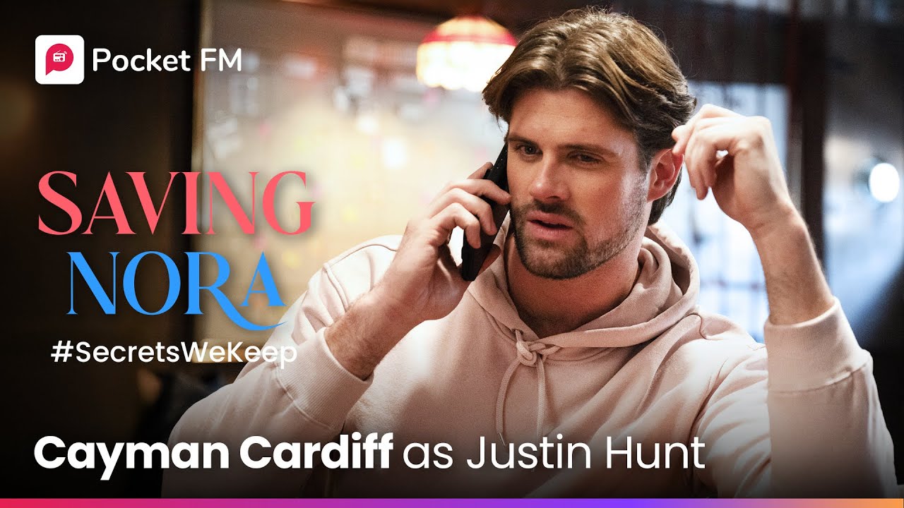 Cayman Cardiff as Justin Hunt | Saving Nora | #SecretsWeKeep - YouTube