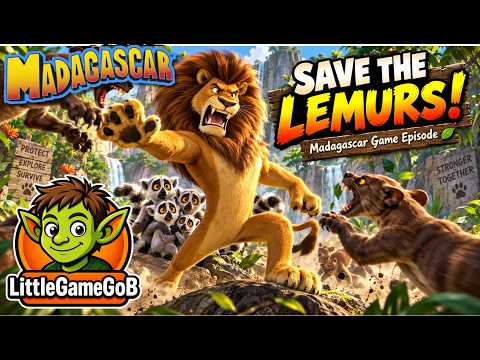 Save the lemurs - Madagascar Full game playthrough No comentary