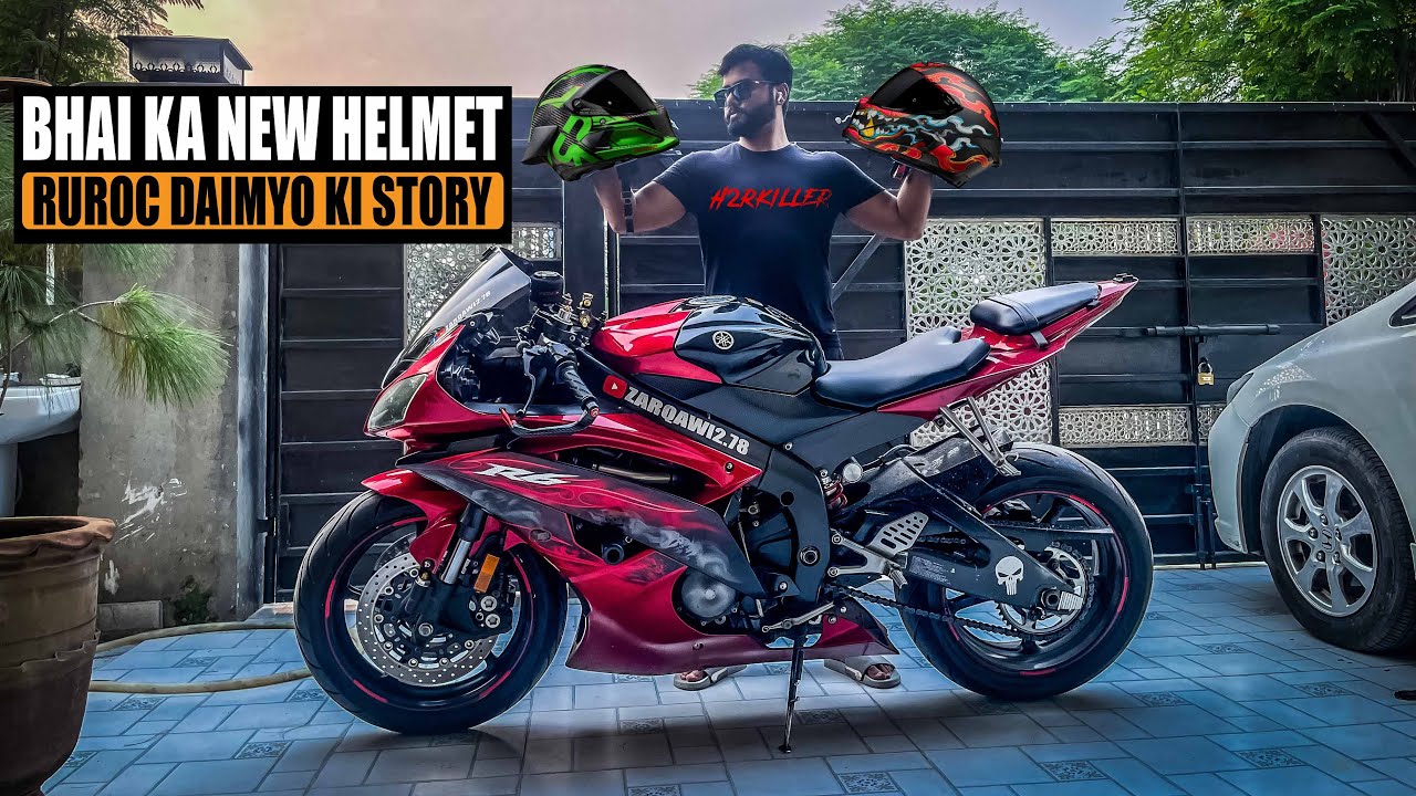 Apky Bhai Ka New Helmet Agya | Ruroc Daimyo Ki Story - YouTube