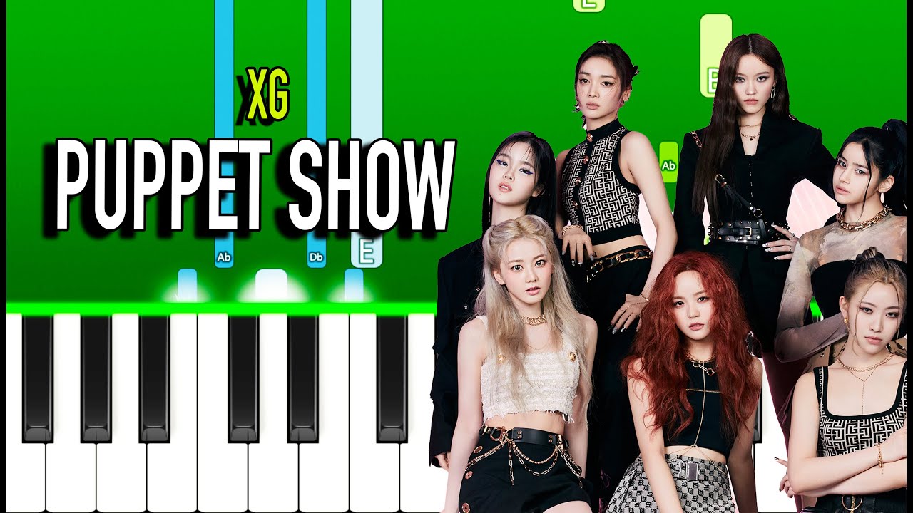 XG - PUPPET SHOW (Piano Tutorial) - YouTube
