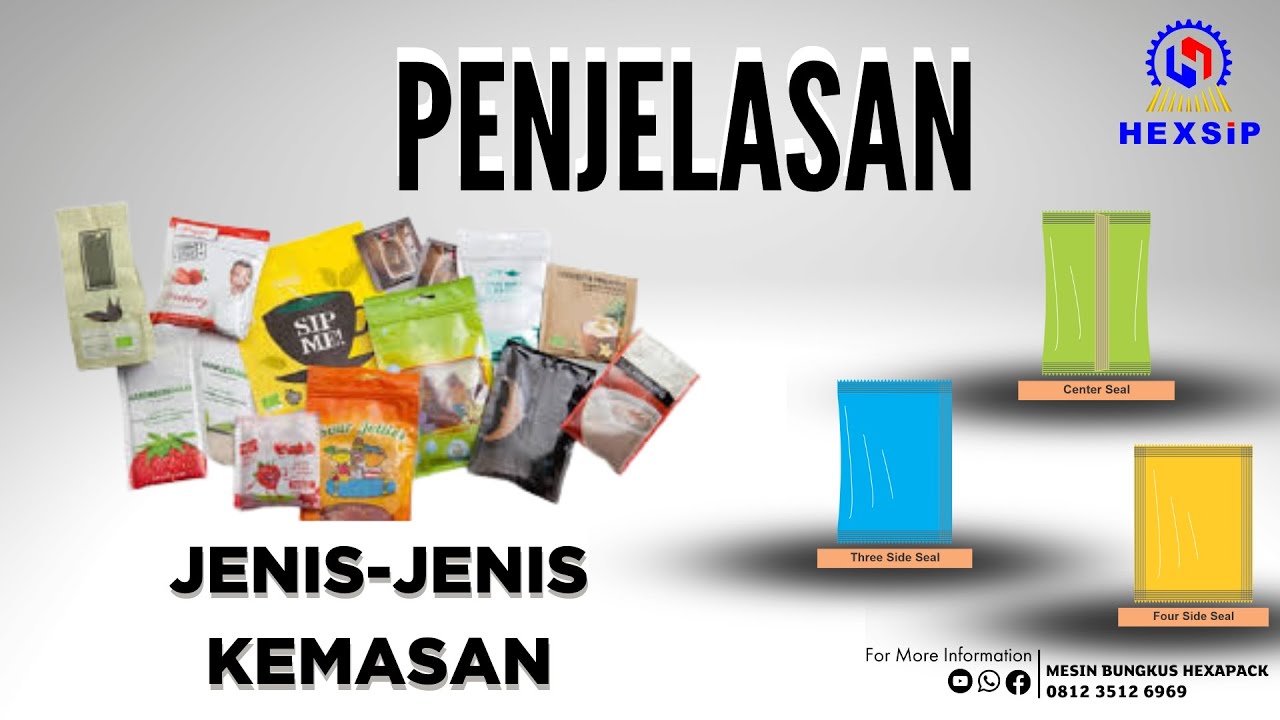 Penjelasan Jenis-Jenis Kemasan - YouTube