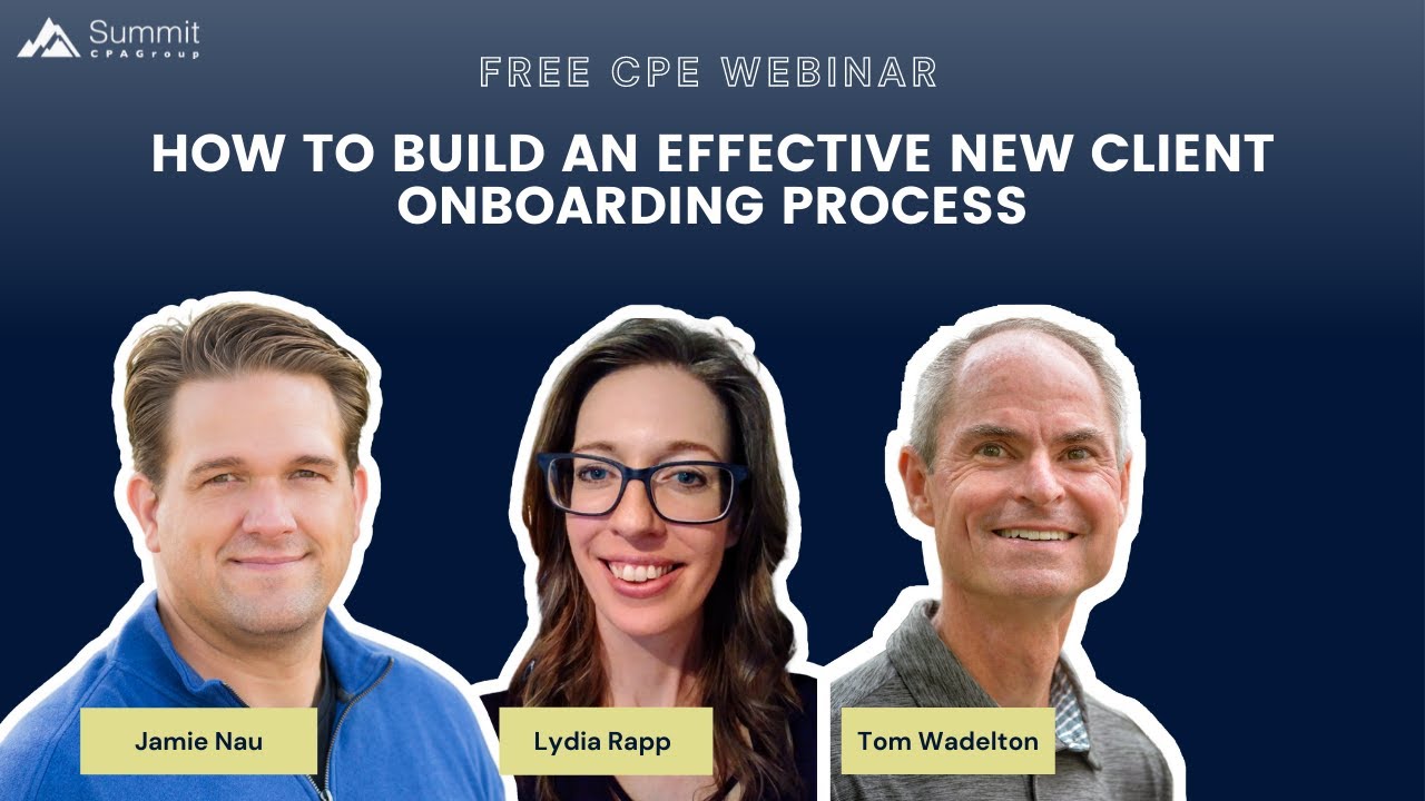 How to Build an Effective New Client Onboarding Process - YouTube