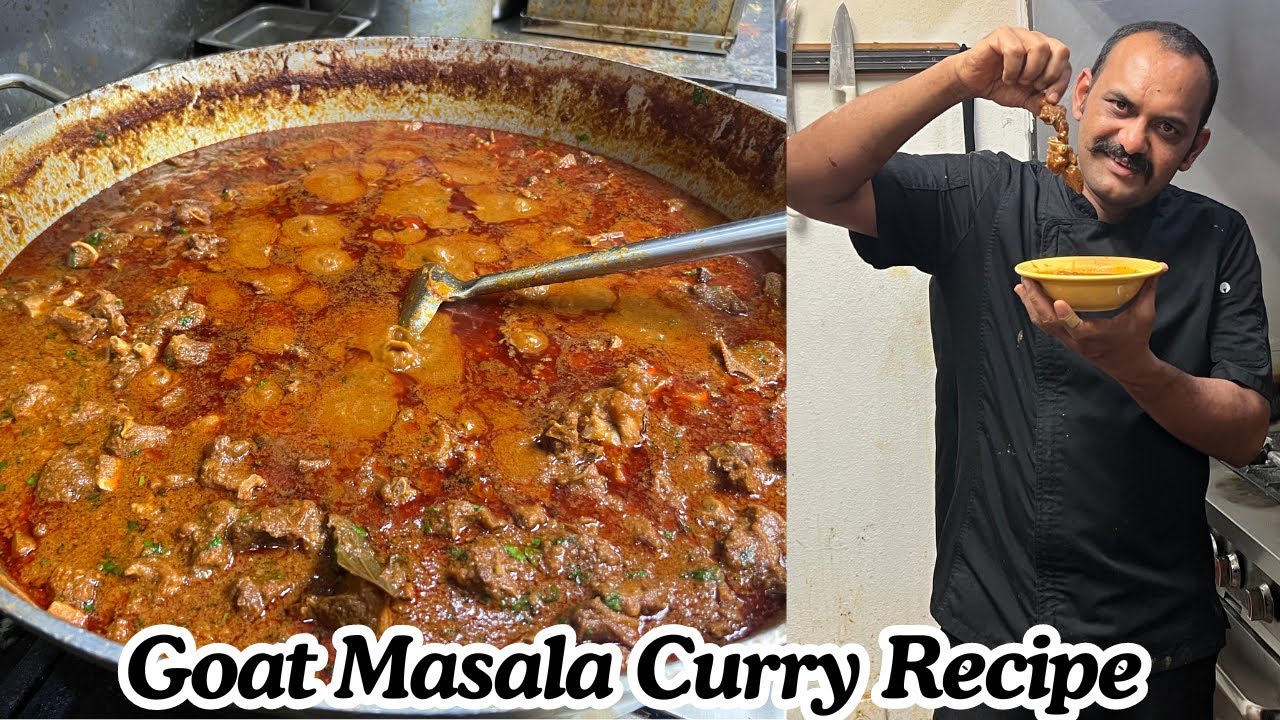 Goat Masala Curry Recipe | मटन मसाला करी | Masala Mutton Curry | Gosht ...