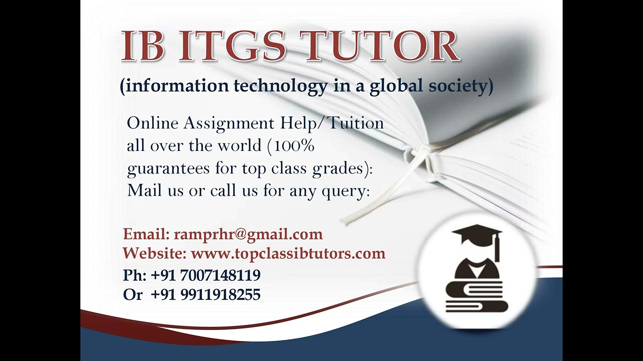 IB ITGS IA TUTOR - YouTube