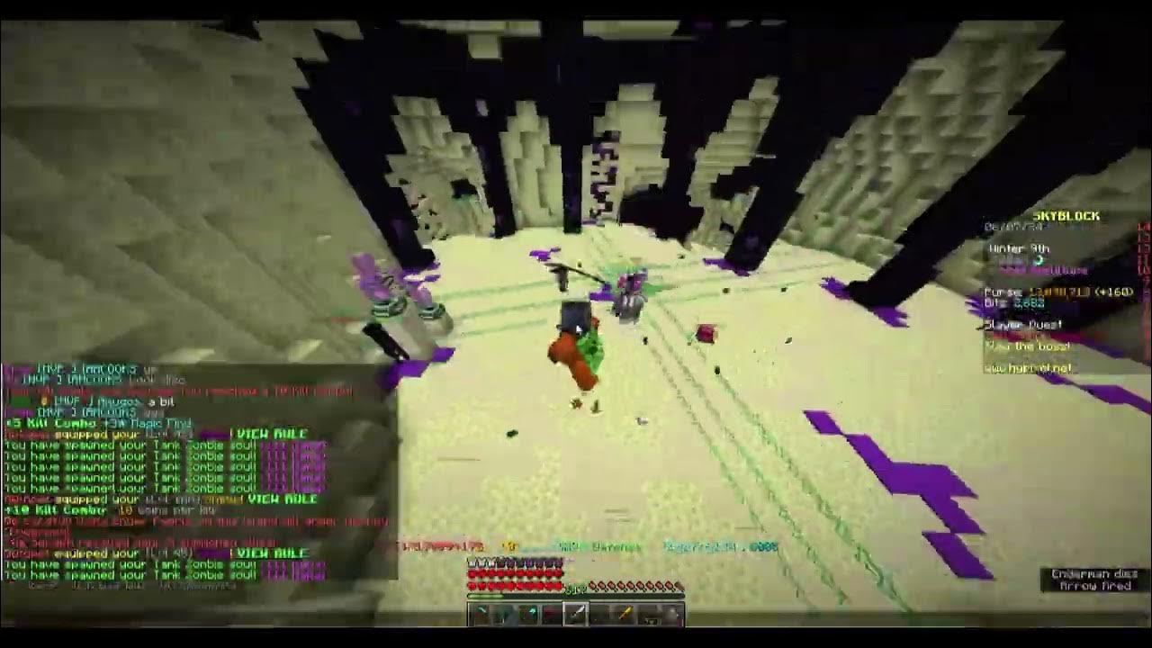 Dropping A Judgement Core (Hypixel Skyblock) - YouTube