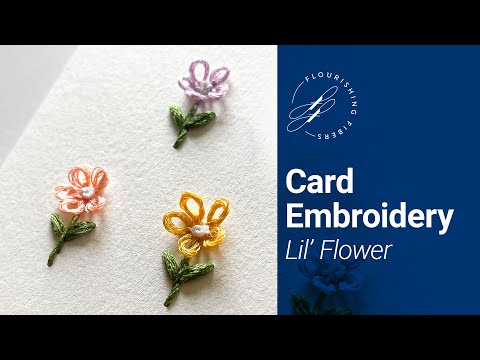FLOWER PAPER EMBROIDERY
