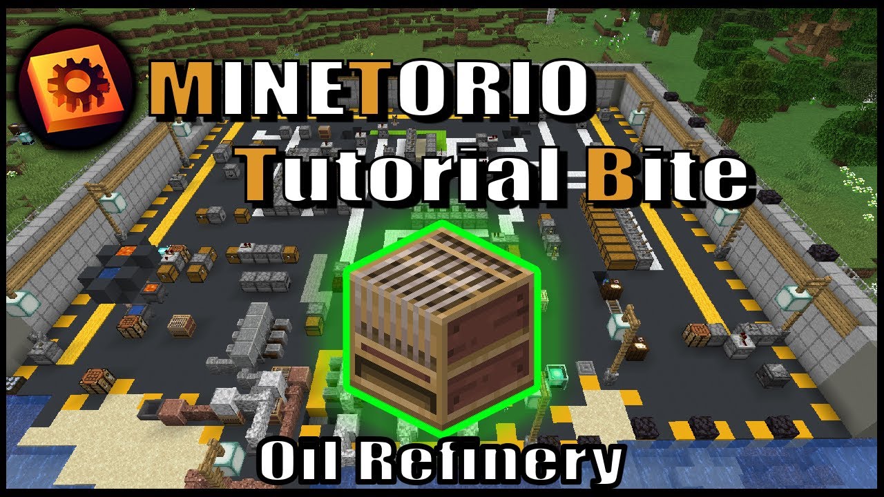 Minetorio Tutorial Bite - Oil Refinery - YouTube