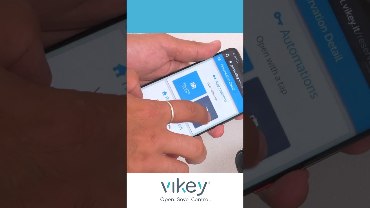 Apertura Vikey Lock con web app - Opening Vikey Lock via web app - YouTube