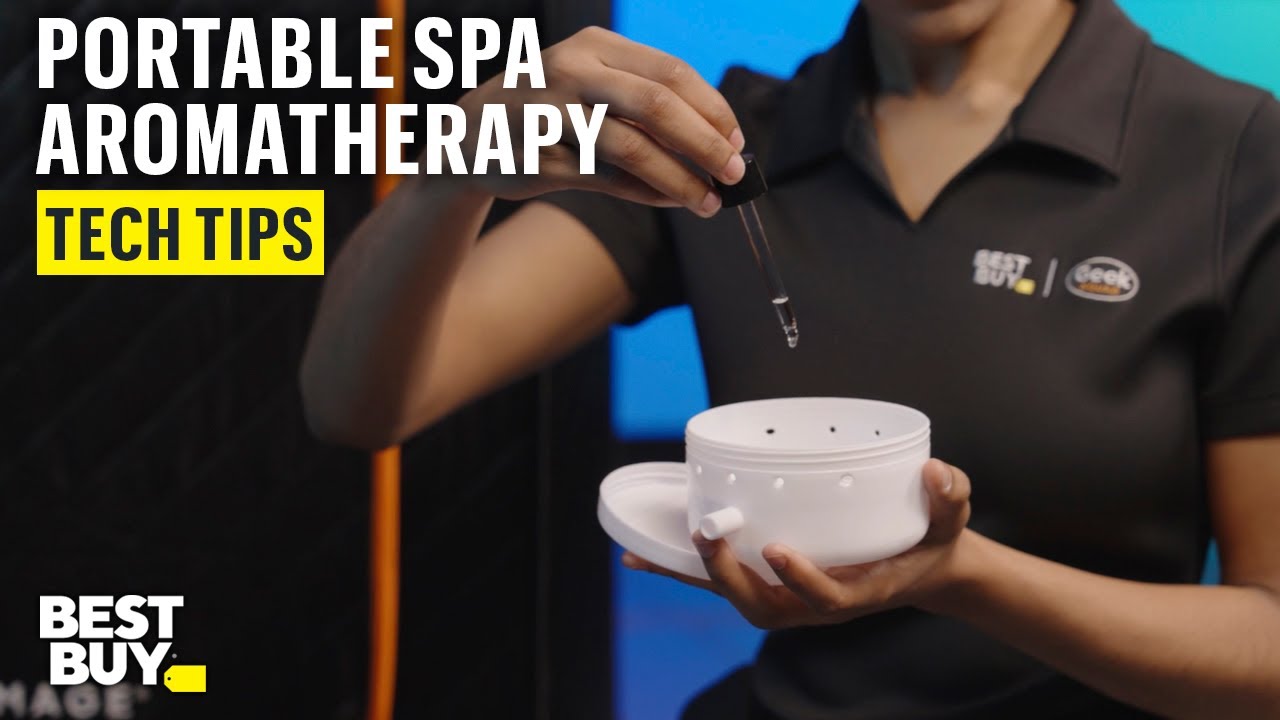 Aromatherapy with the Sharper Image Steamer Sauna Portable Spa – Tech ...