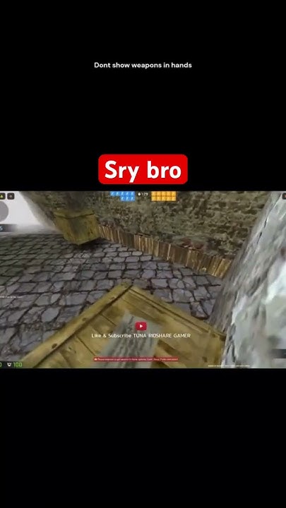 Sorry Bro 🤫 ️🤣 Cs16 Ridshare บังริด Funny Counterstrike Moments