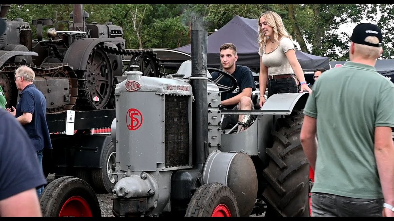 Tractor drive Vierzon H1 44 PK 1936 Tractor Show Panningen 2023 ...