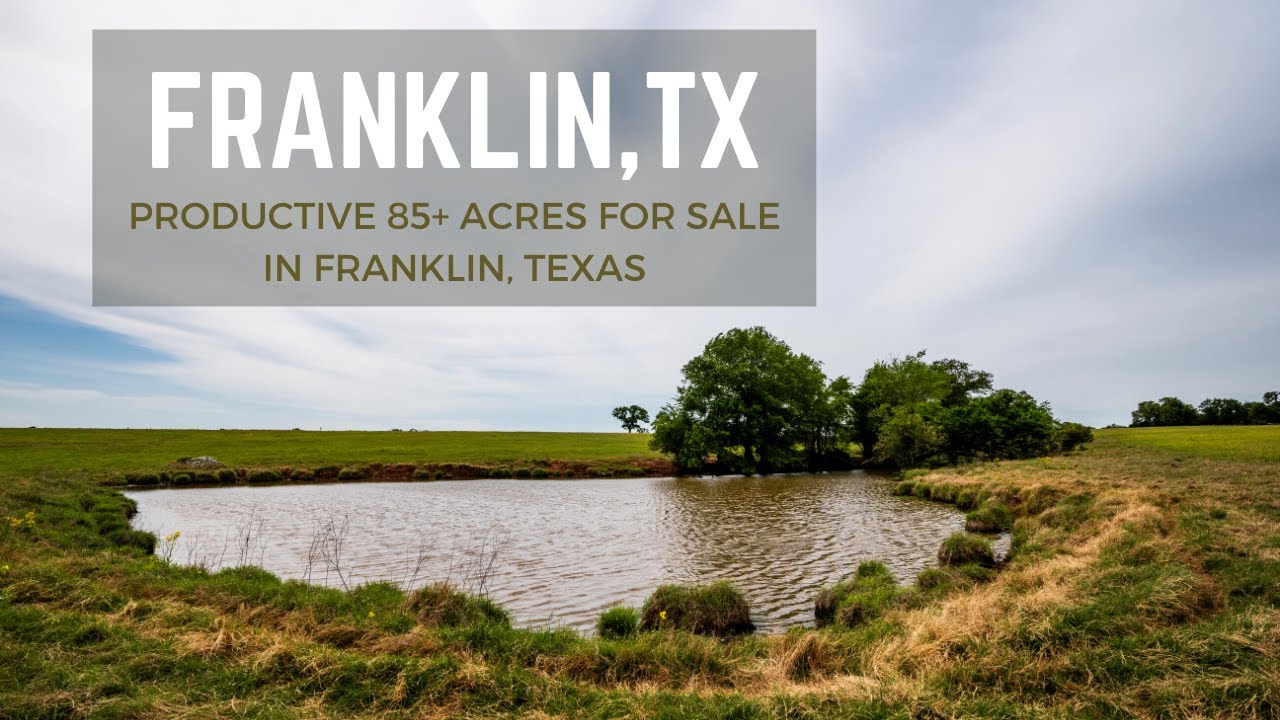 85+ acre Ranch in Robertson County, Texas - YouTube