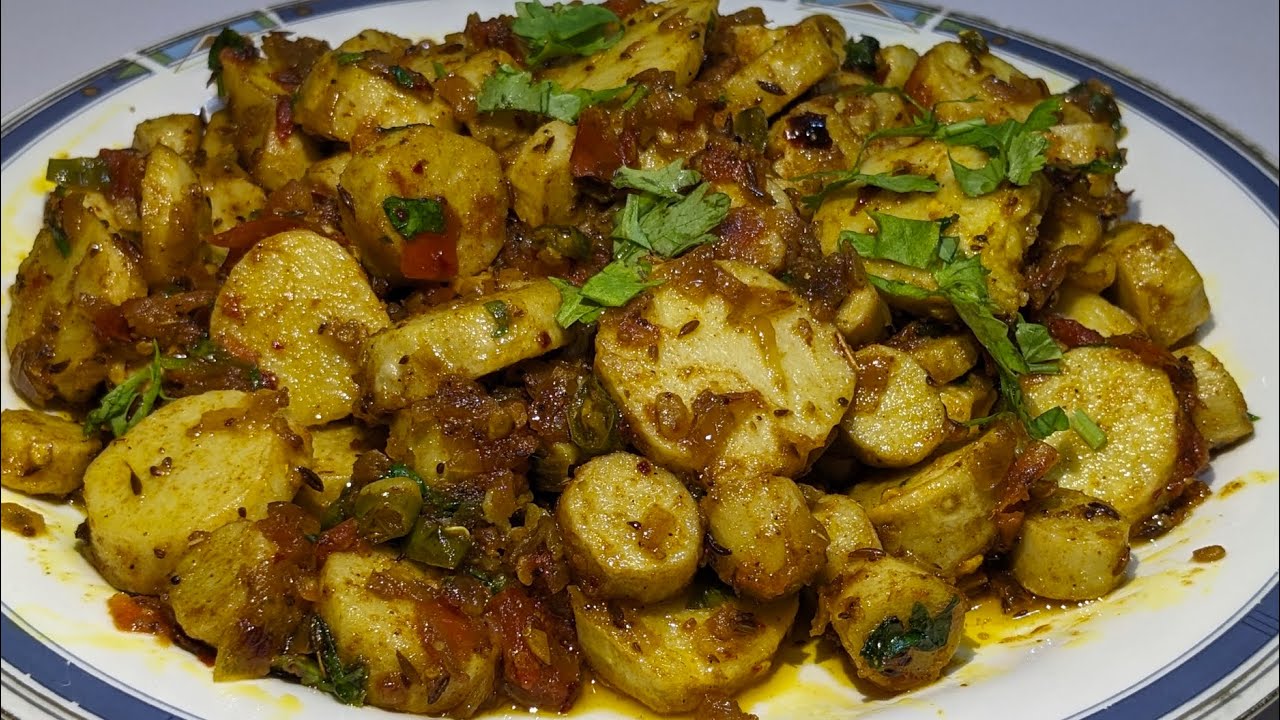 Arvi Masala recipe | chatpati Masaledaar arvi ki sabzi arvi Masala easy ...