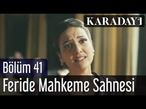 Karadayı 41.Bölüm Feride Mahkeme Sahnesi