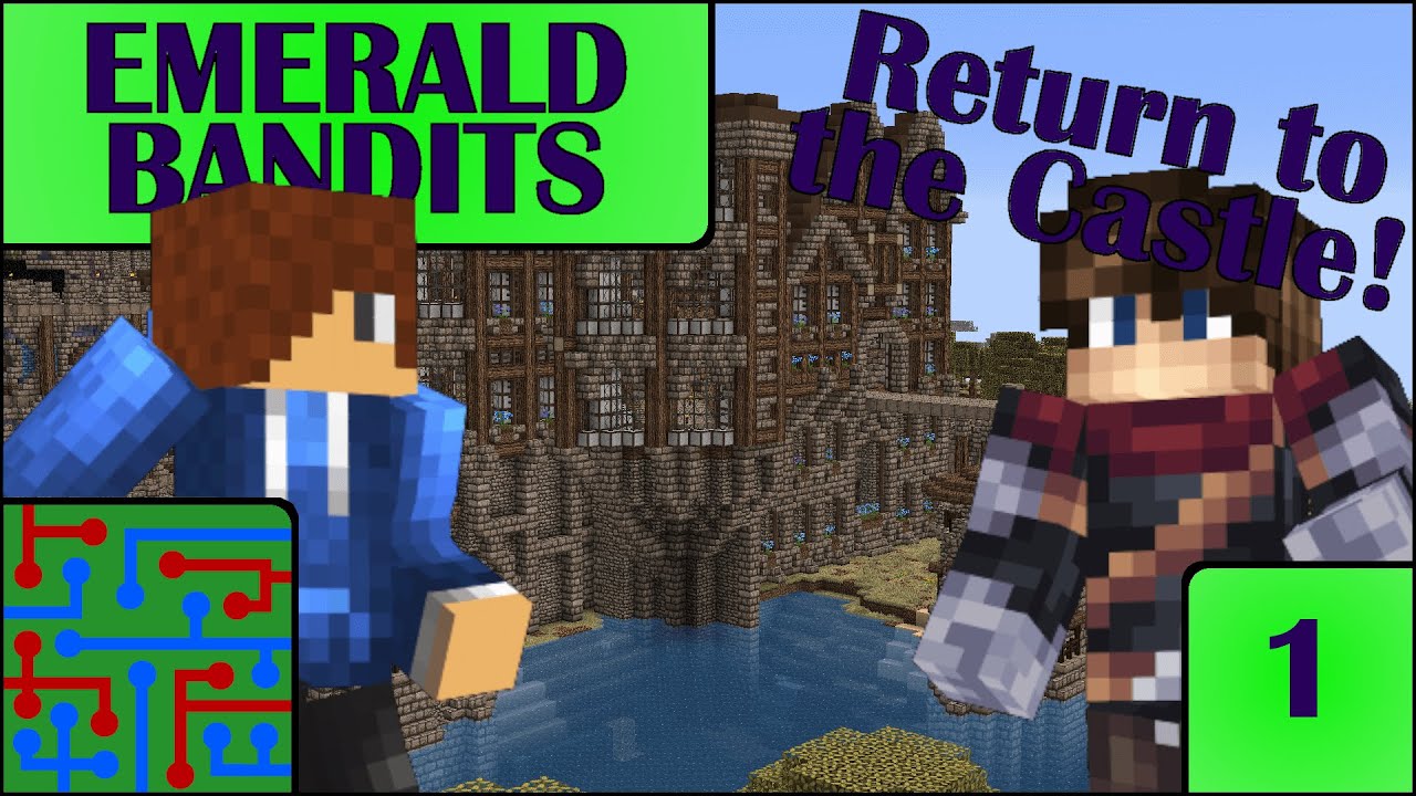 Return to Emerald Citadel! | Minecraft: Emerald Bandits | Episode 1 ...