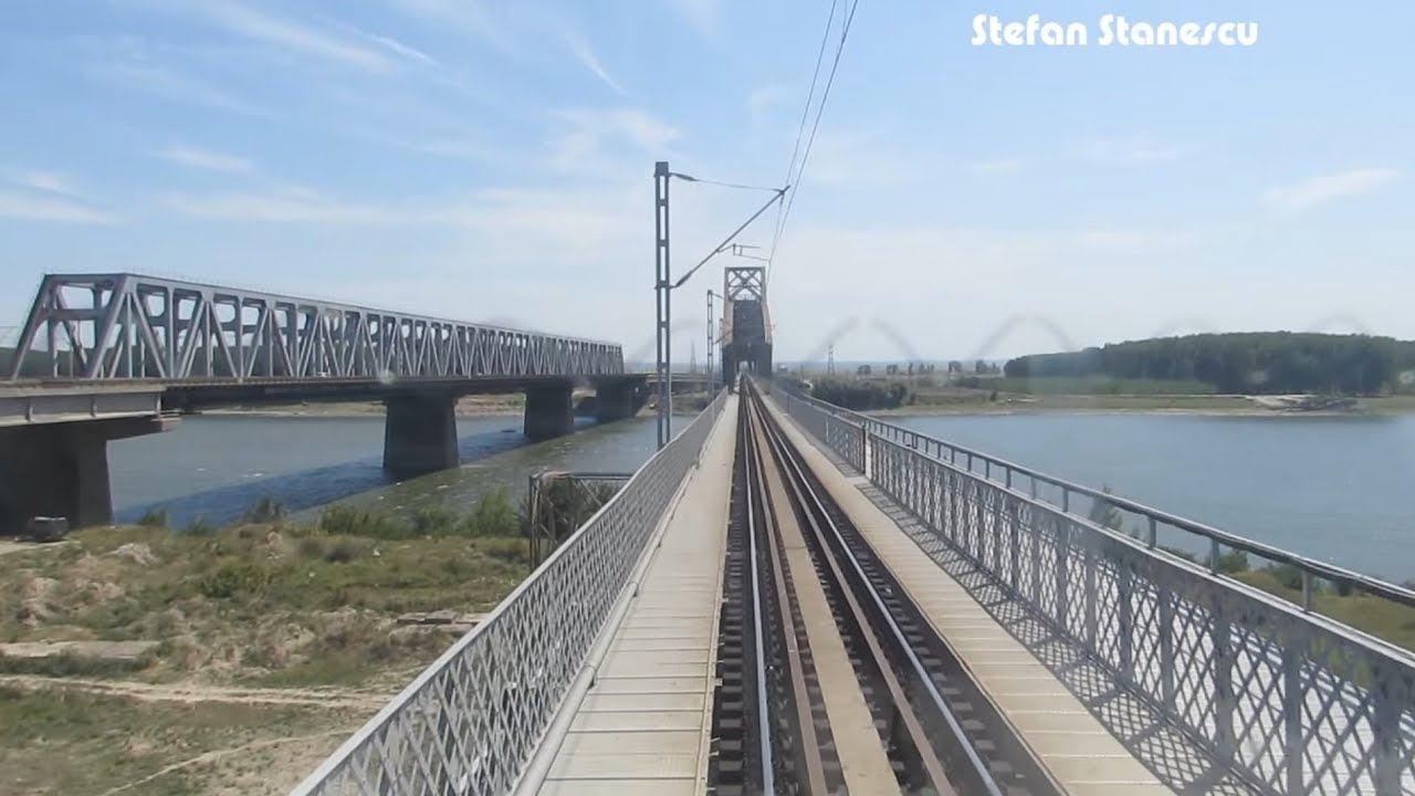 Cab View - Ramificația Borcea - Ovidiu - 2015 - Podul Vechi - YouTube