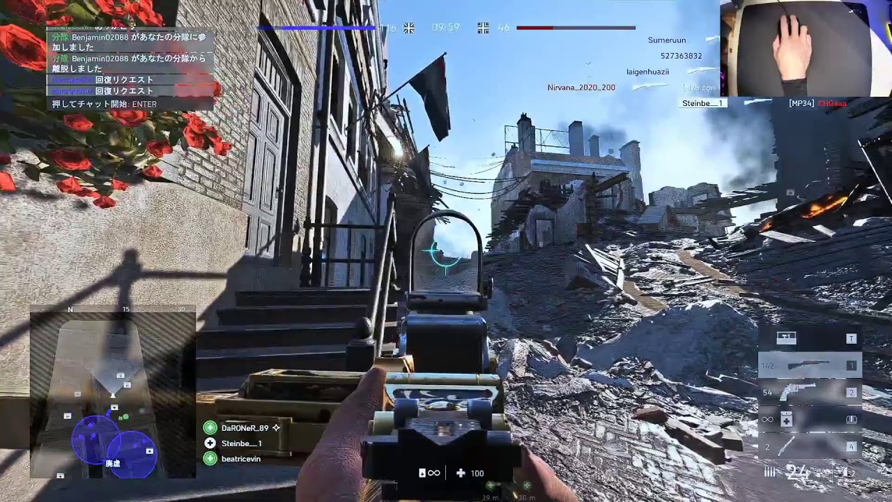 [BFV/PC] まったりだらだらと[手元付き] Battlefield V 201003 - YouTube