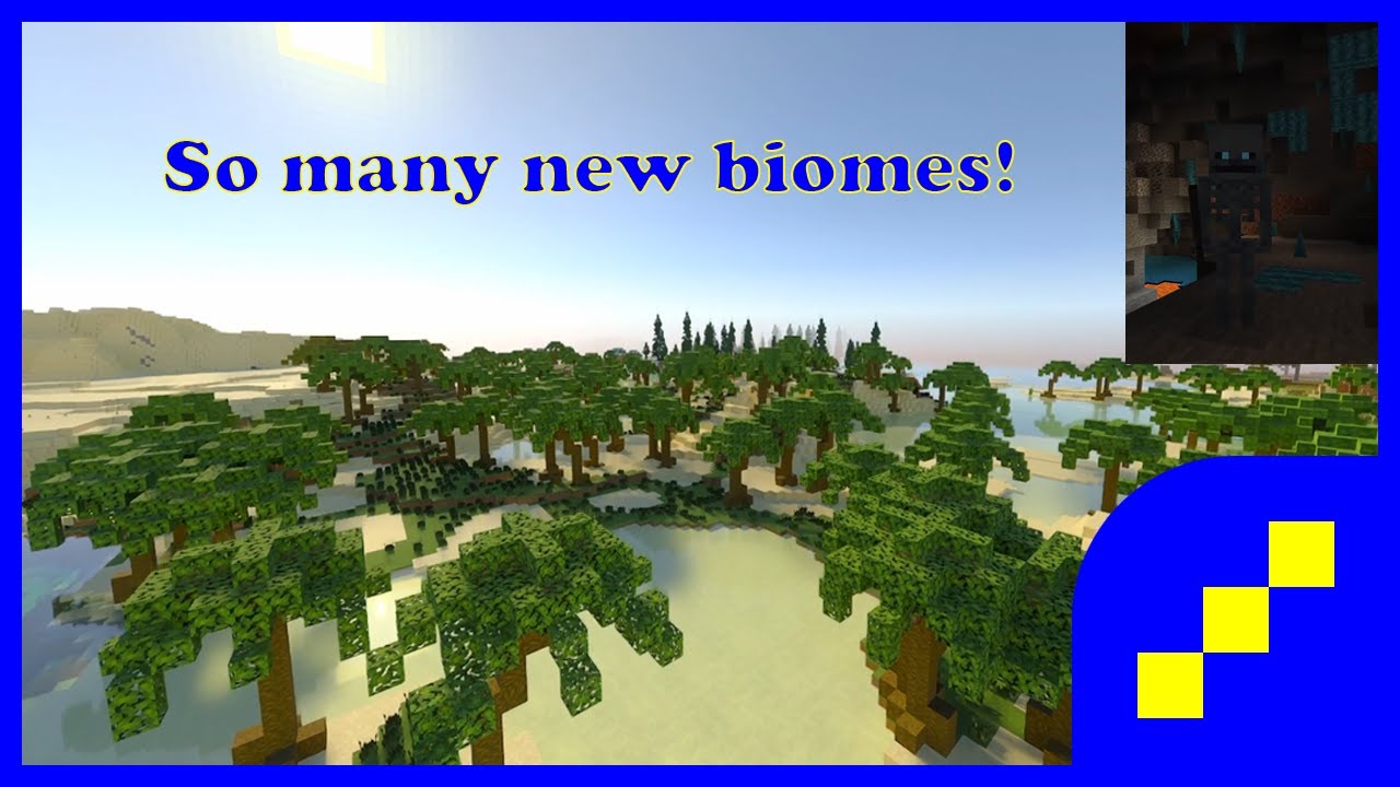 BIOMES O' PLENTY FOR BEDROCK! | Plenty O' Biomes MCBE Addon showcase ep ...