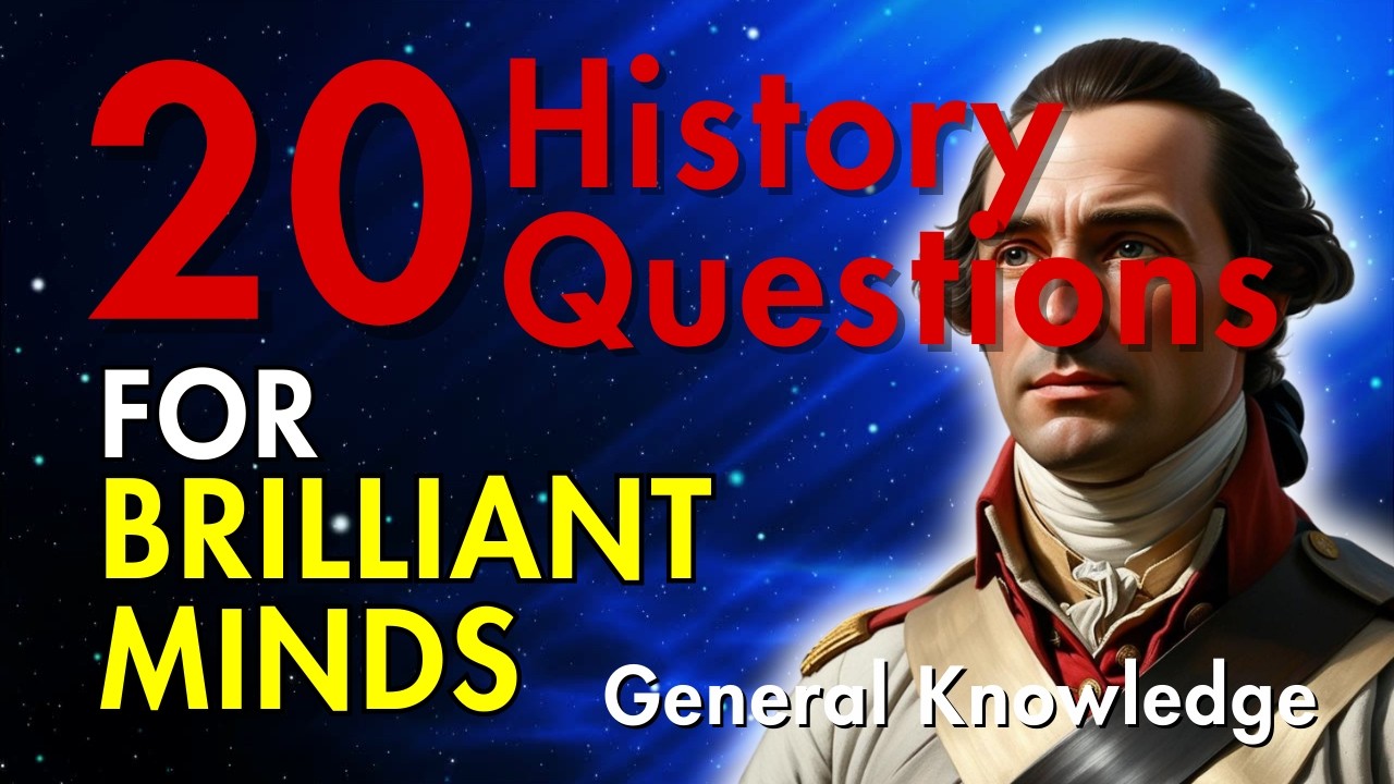 20 Must Know World History Questions 🧠 | Can You Conquer All 4 Levels ...