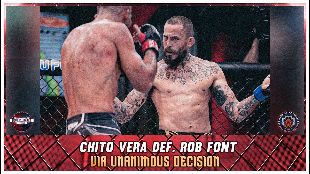 Chito Vera drops, bloodies, and decisions Rob Font in impressive ...