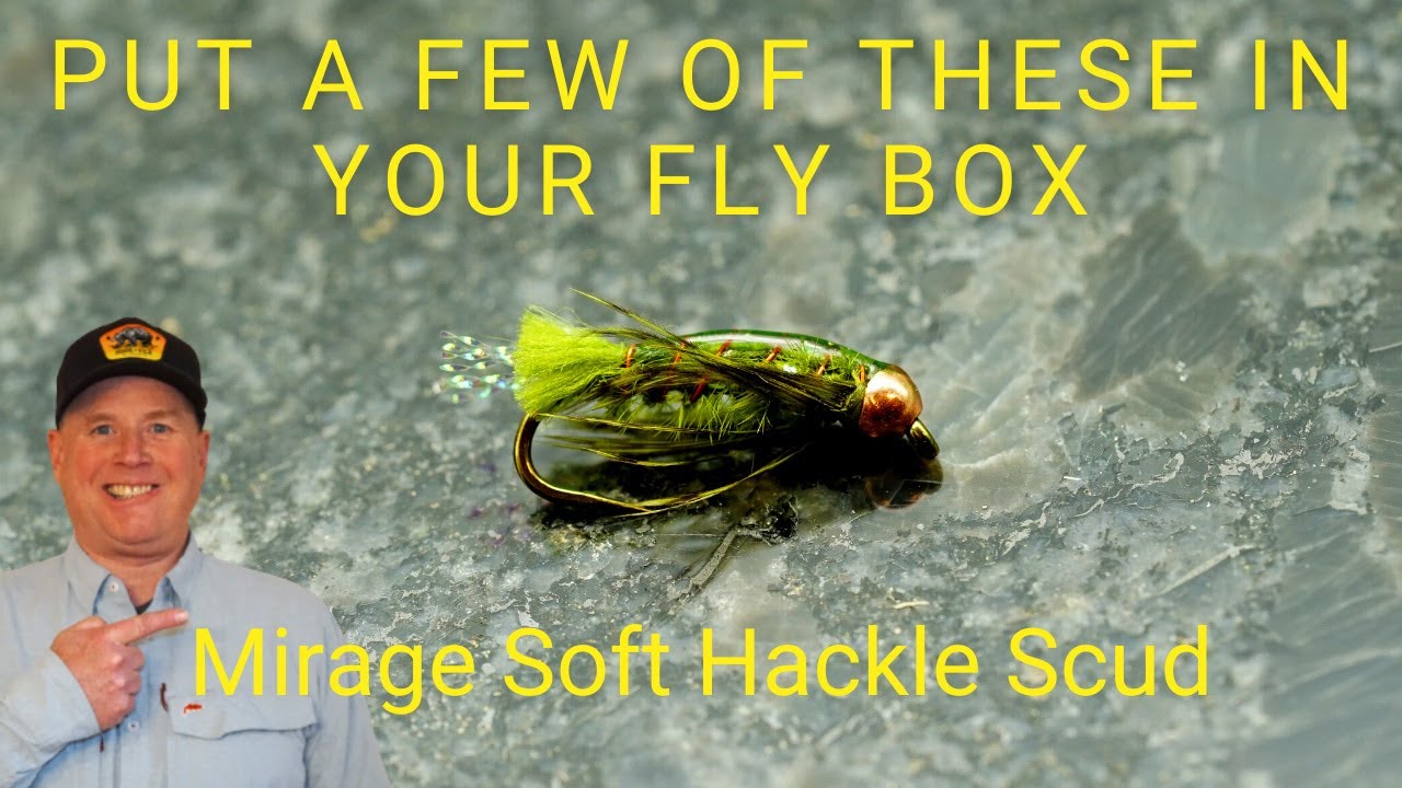 How to Tie a Scud Pattern for Lakes-Mirage Soft Hackle Scud - YouTube