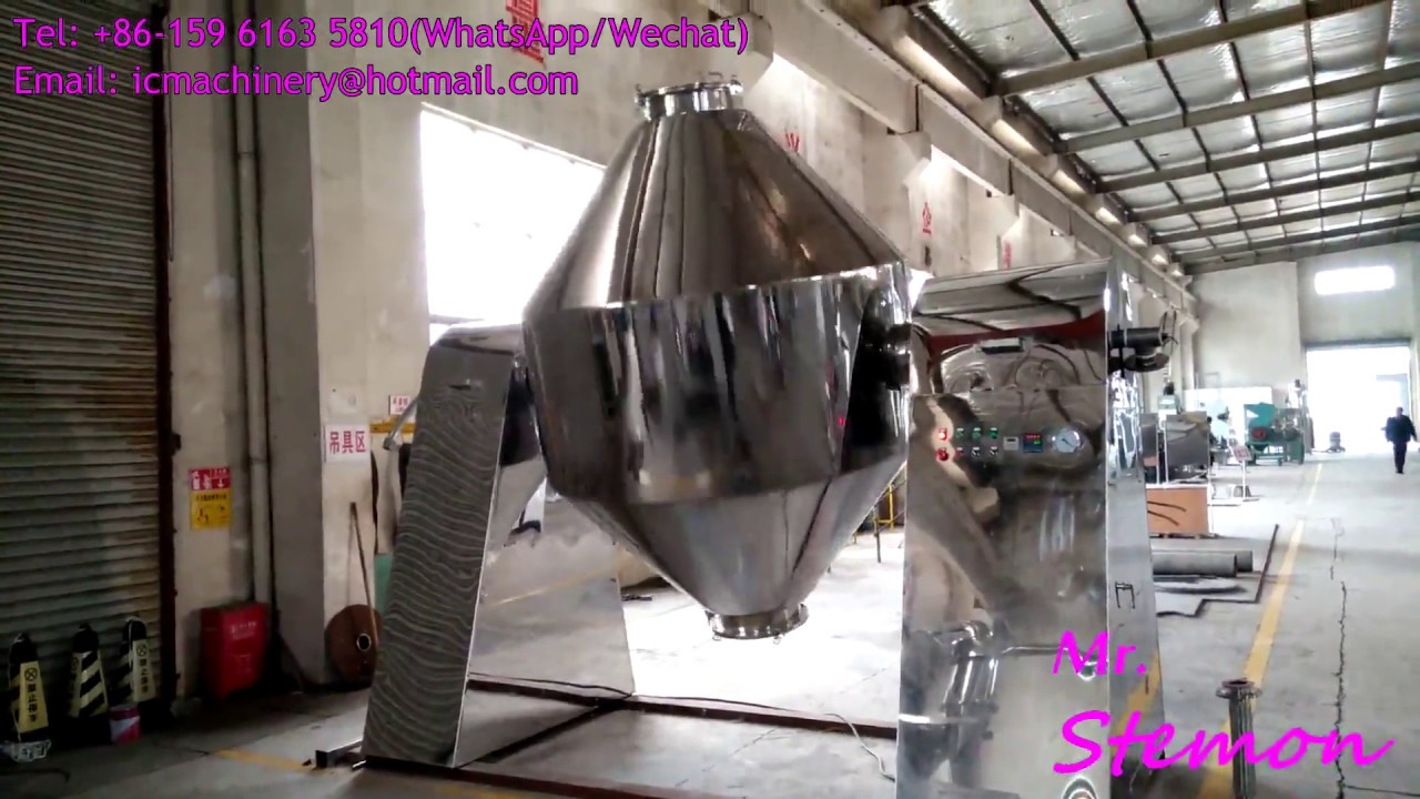 Double Cone Mixer powder blender machine with 3000L volume offer from ...