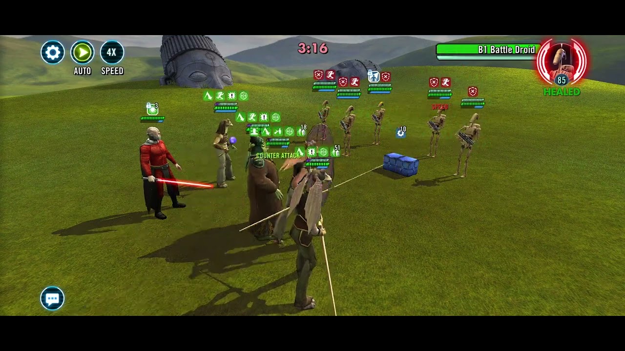 gungan healing enemies!! - YouTube