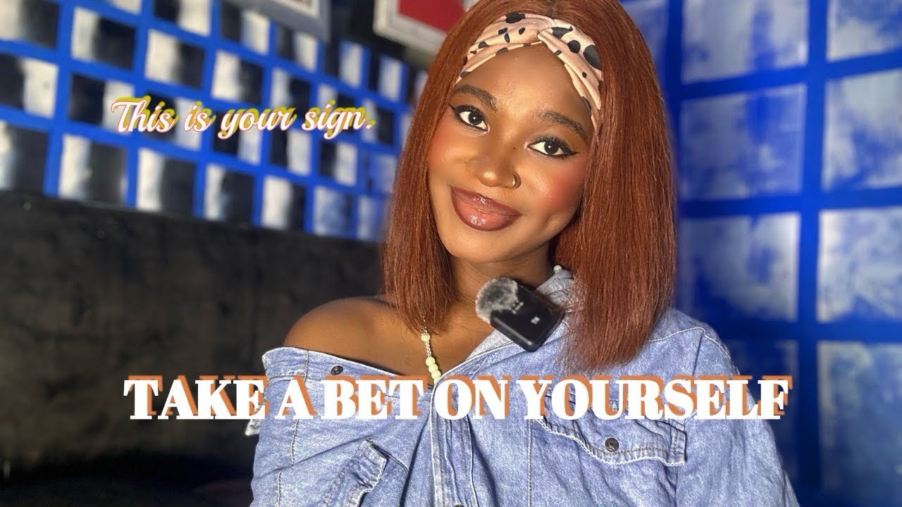 Take a bet on yourself and on God+How to let go of the fear of being ...