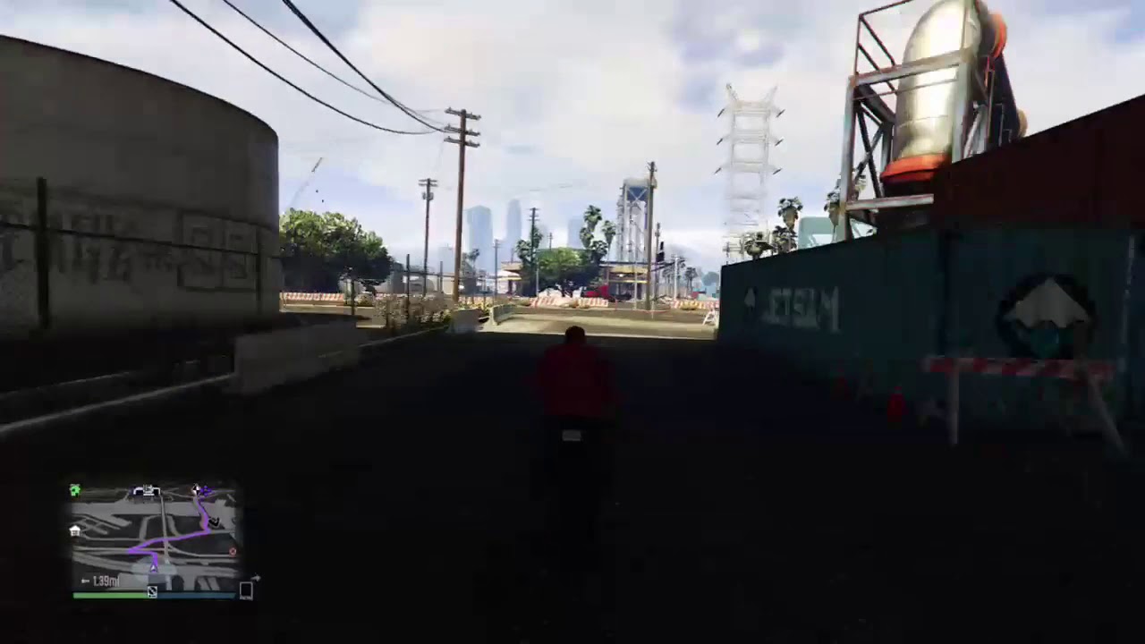Nice GTA 5 Landing - YouTube