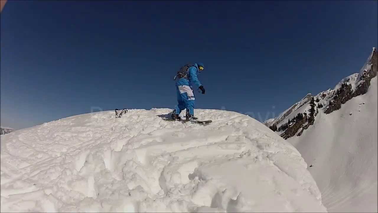 Rando splitboard - Porte des Aravis (La Clusaz) - YouTube