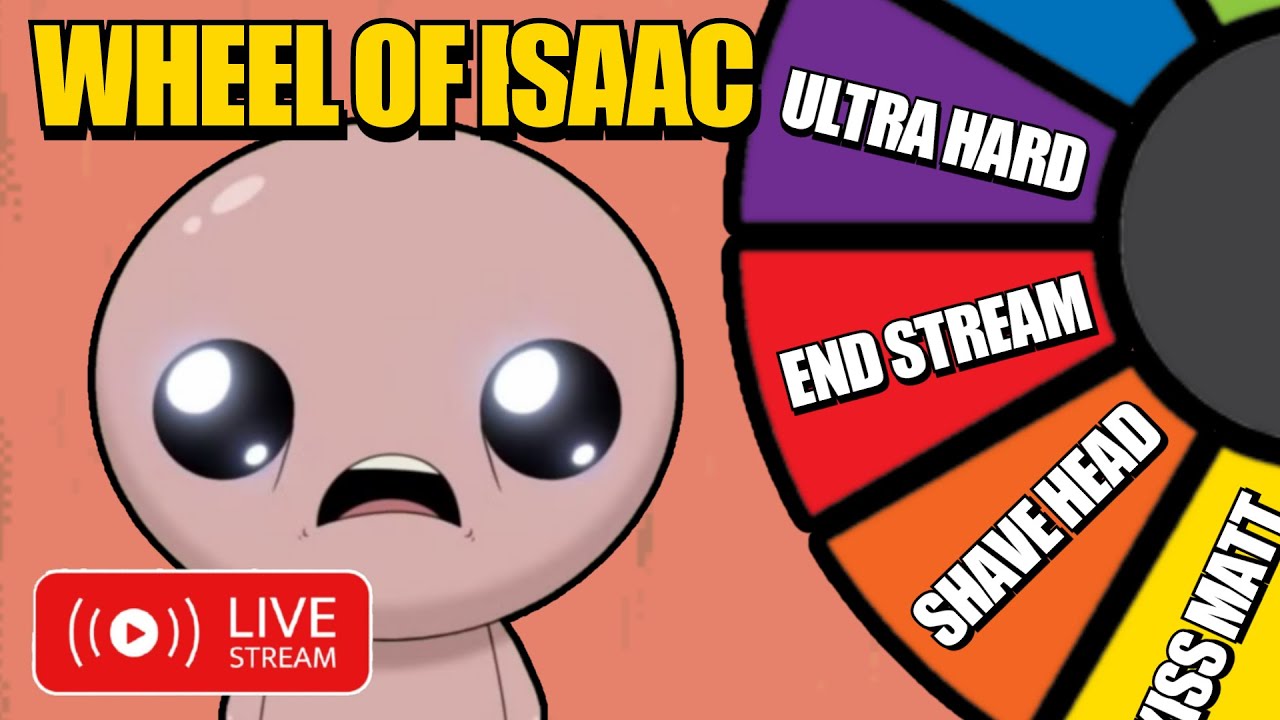 The First Ever WHEEL of ISAAC - YouTube