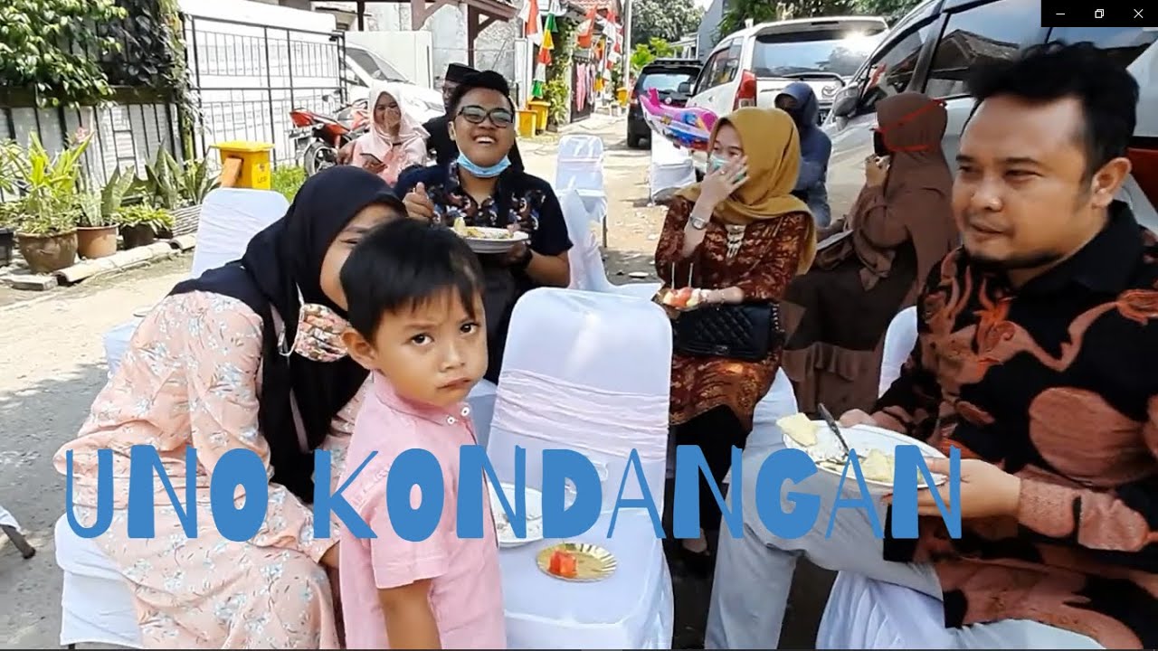 Uno Pergi Kondangan Ke Nikahannya Om Sugeng Di Citra Raya || 16 Agustus ...