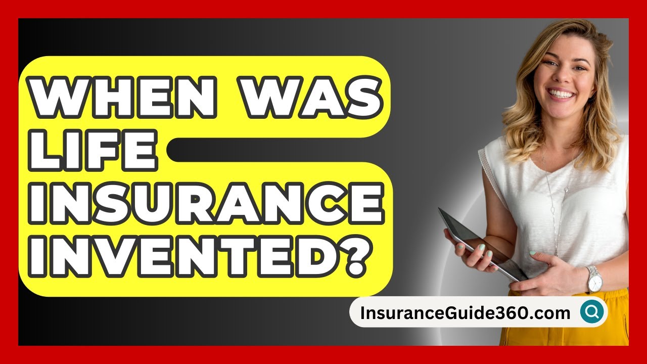 When Was Life Insurance Invented? - InsuranceGuide360.com - YouTube