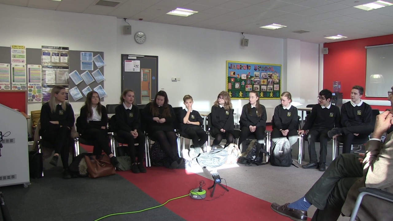 Jarrow School. Dialogue with students. Introduction and causes of stress. - YouTube