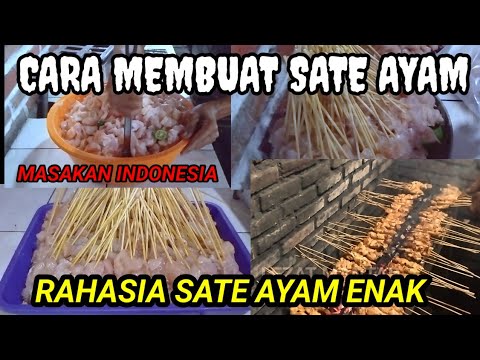 Ide Jualan Sate Ayam!! Resep lengkap Sate Ayam Paling Enak #sateayam #bumbusateayam