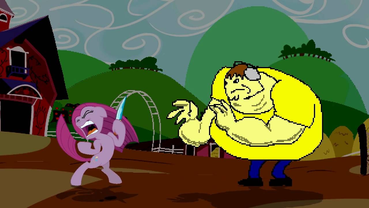 Mugen - Pinkamena vs Adom - YouTube