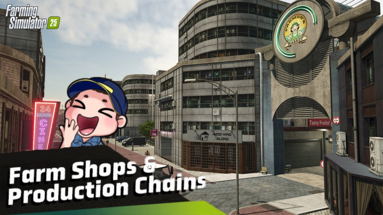 Exploring NEW Production Chains, Greenhouses & Farm Shops in Farming ...