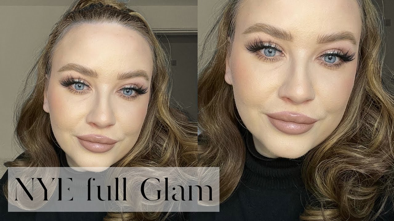 NYE PARTY MAKEUP GLAM | christmasy party nye glam | maxine lee harris ...