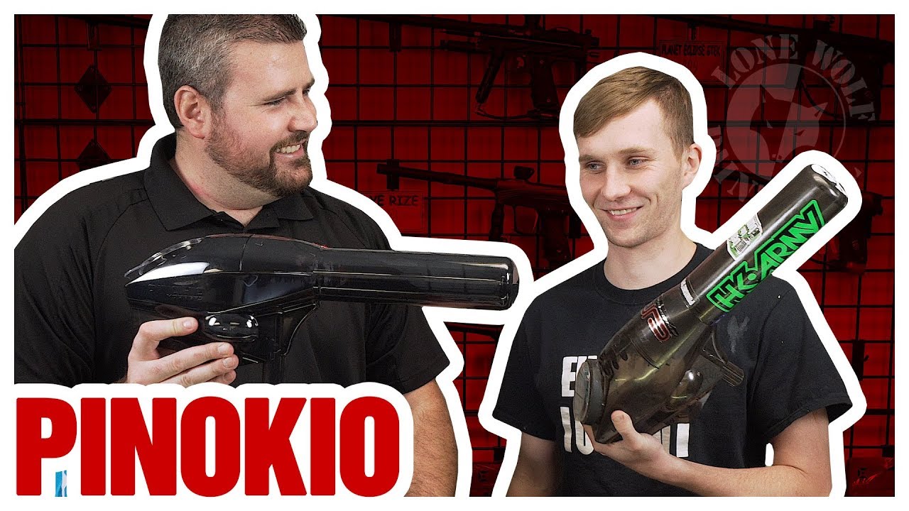 NEW? HK Army Pinokio Hopper w/ Jake Team Insanity Paintball | Lone Wolf ...