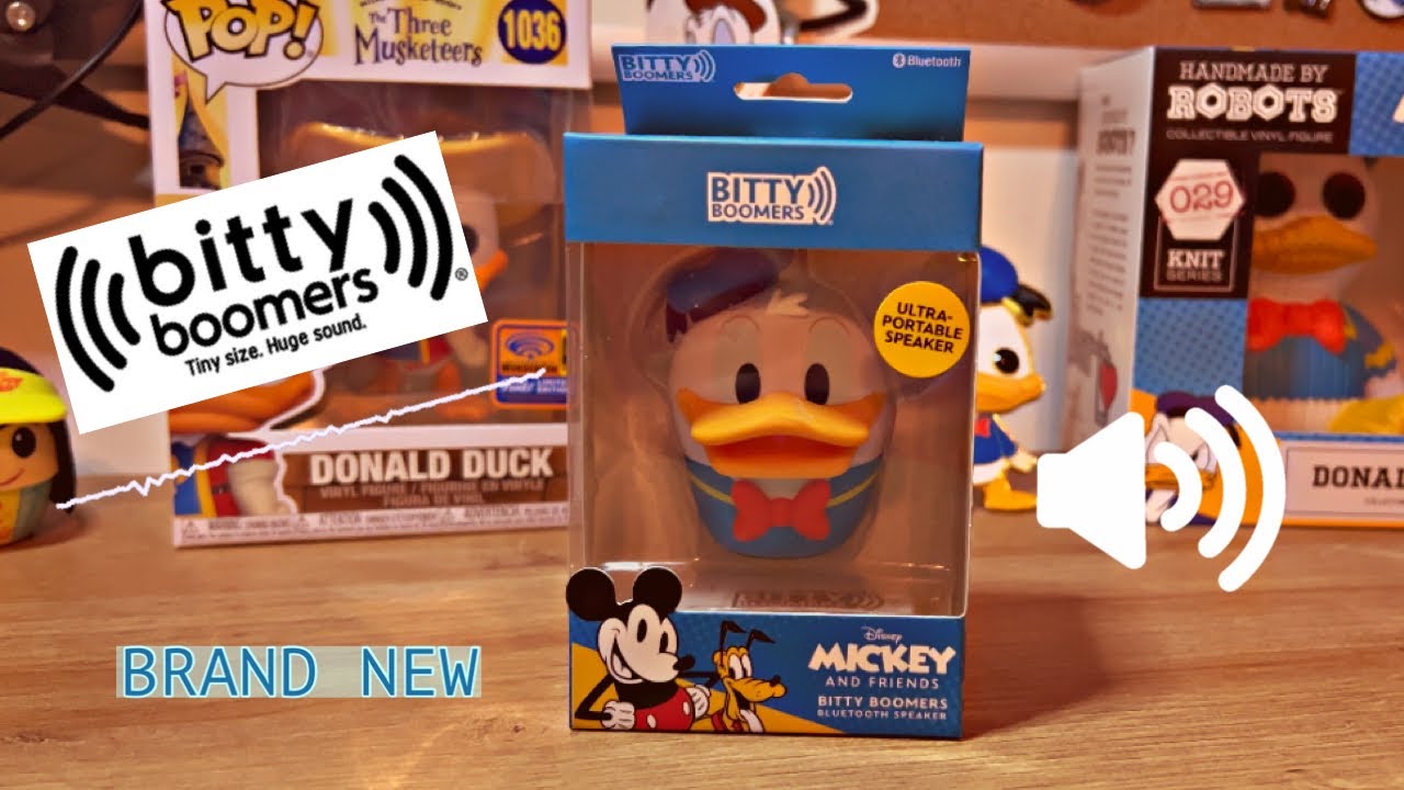 New Review! Bitty Boomers Bluetooth Speaker | Disney Mickey and Friends ...