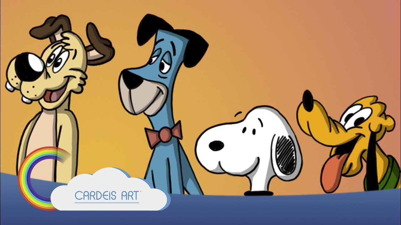 DOG TOON CLUB - SPEED DRAWING - YouTube