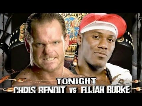 WWE SvR 2008 MOD PSP Chris Benoit Vs Elijah Burke - YouTube