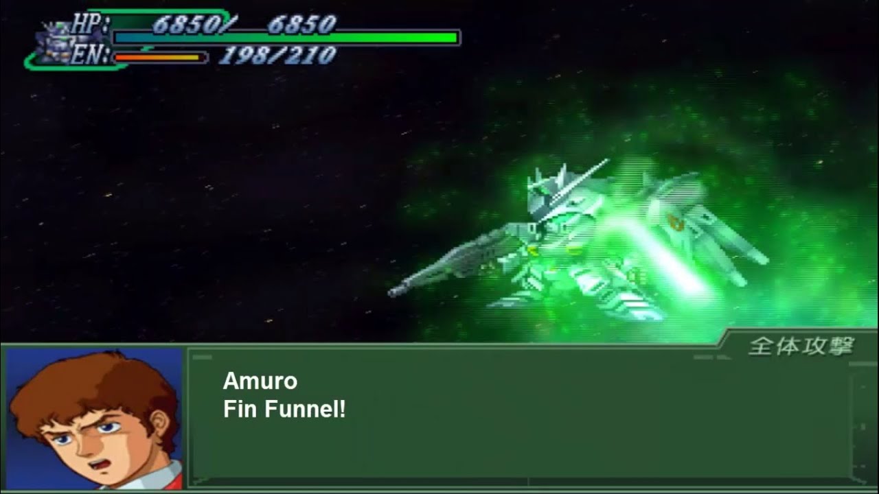 Super Robot Wars Alpha 3 - Hi-Nu Gundam All Attacks (English Subs ...