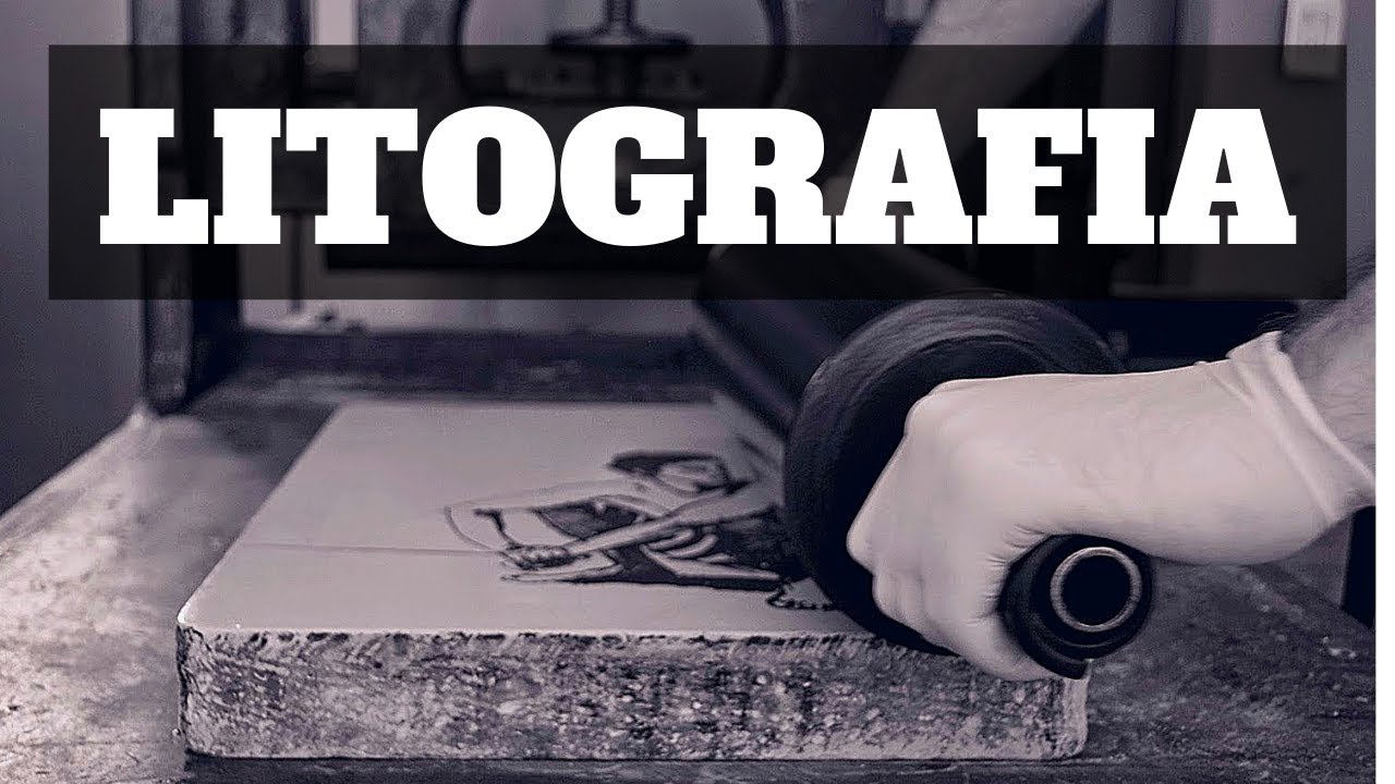 que es la LITOGRAFÍA y su proceso - YouTube