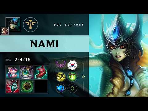Nami Support vs Camille (GZ 1Jiang) - KR Master Patch 26.12