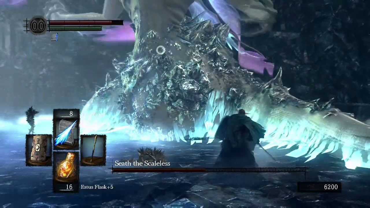 DS1 - Seath the Scaleless vs. Sorcerer - YouTube