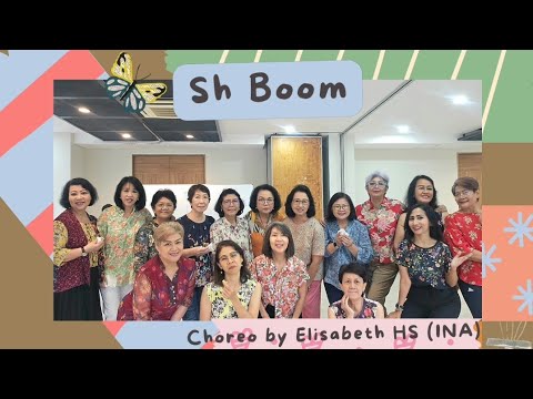 Sh Boom line dance choreographed by Elisabeth HS (INA) - YouTube